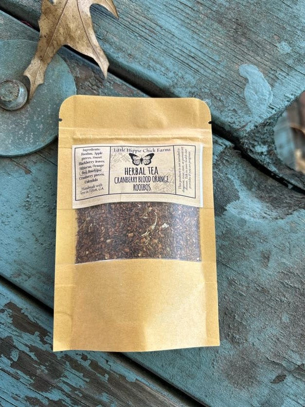 Cranberry Blood Orange Rooibos Tea – Little Hippie Chick